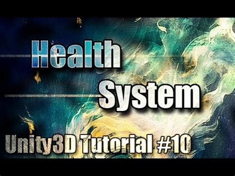 Unity D Tutorial Player Health System Free Script Included YouTube