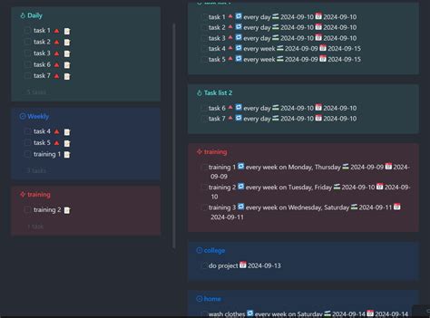 Recurring Tasks In The Tasks Plugin Help Obsidian Forum