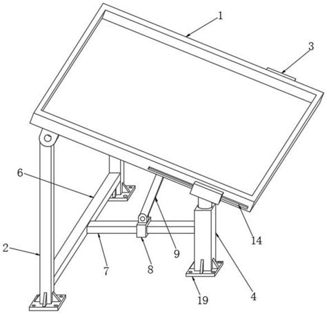 一种屋顶分布式光伏支架的制作方法