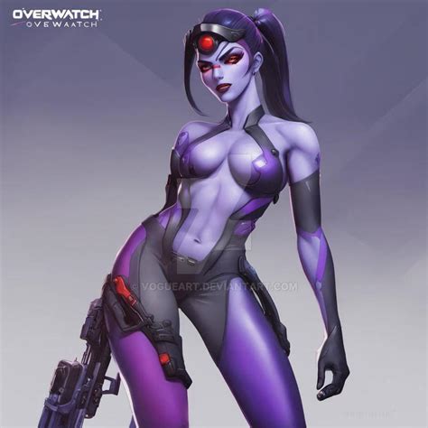 Sexy Pose Widowmaker Overwatch By Vogueart On Deviantart