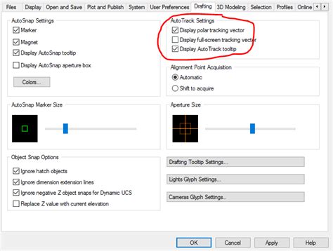 Polar Tracking AutoCAD D Drafting Object Properties Interface AutoCAD Forums