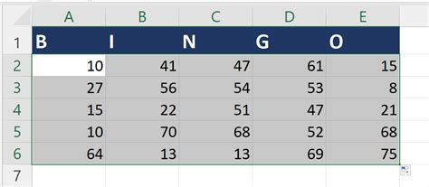 How To Make Bingo Cards In Microsoft Excel Spreadcheaters