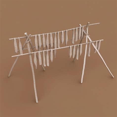 Fish Drier 3d Model