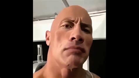 Dwayne Johnson Levantando La Ceja Meme Youtube