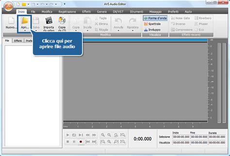 come dividere un file audio in tracce separate con avs audio editor
