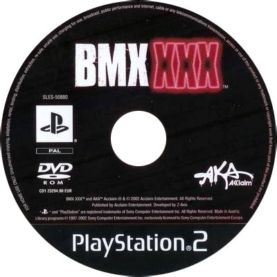 PS2 Game Disc Cover Art