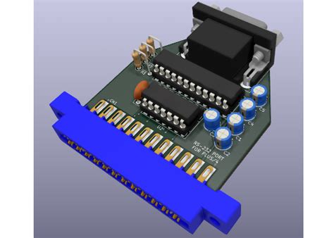 Plus4Serial RS 232 Serial Port Adapter For The Plus 4 Share Project PCBWay