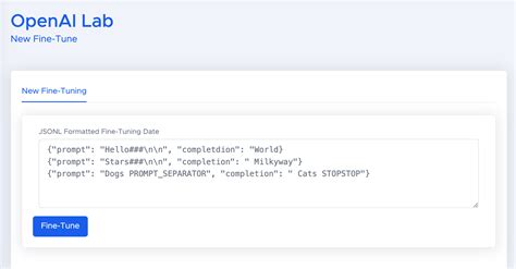 Method To Validate Jsonl And Jsonl Openai Api Fine Tuning Requirements