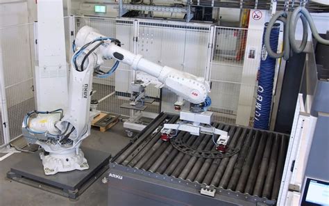 Automated Parts Handling Autonomous Leveling With Robots Arku Inc