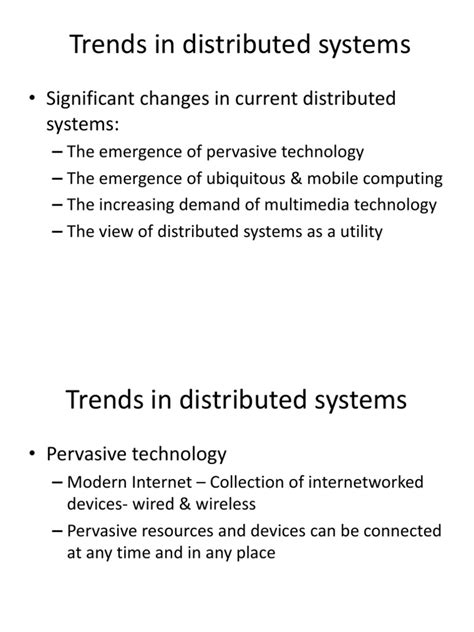Trends In Distributed Systems Pdf Mobile Device Cloud Computing