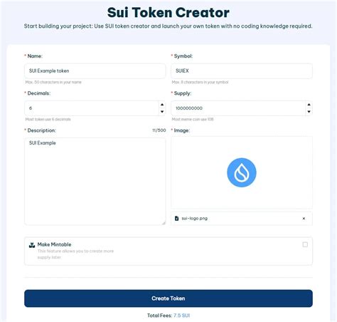 How To Create A Token In Sui Definitive Guide Quick