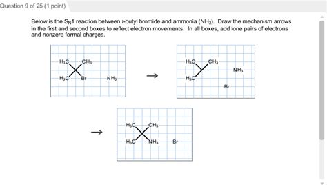 Solved Below Is The Sn1 Reaction Between T Butyl Bromide And