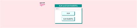 Xlm And Xlm Roberta Scaler Topics