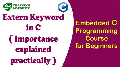 Extern Keyword In C Youtube
