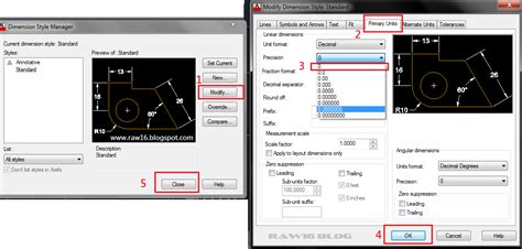 Cara Memperbesar Ukuran Dimensi Pada Autocad ~ Raw16 Blog