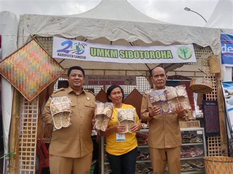 Vandiko Timoteus Gultom Umkm Samosir Diharapkan Dapat Meningkatkan
