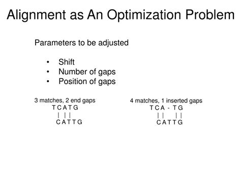 ppt lecture 2 sequence alignment ibgp 705 powerpoint presentation