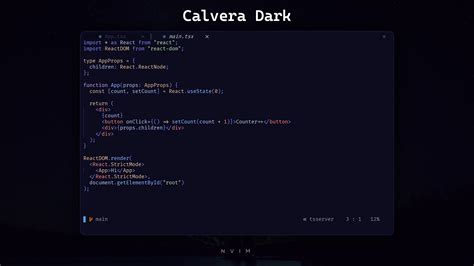 niyabits calvera dark nvim neovim plugin developers using calvera