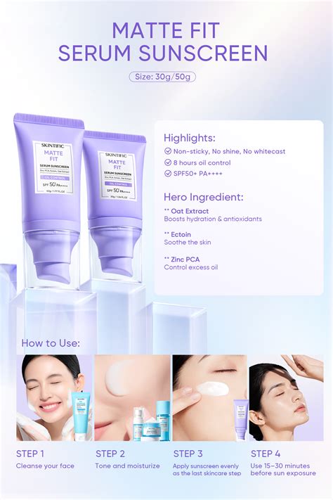 Skintific Spf50 Sunscreen Series Advanced Uv Protection For Outdoor