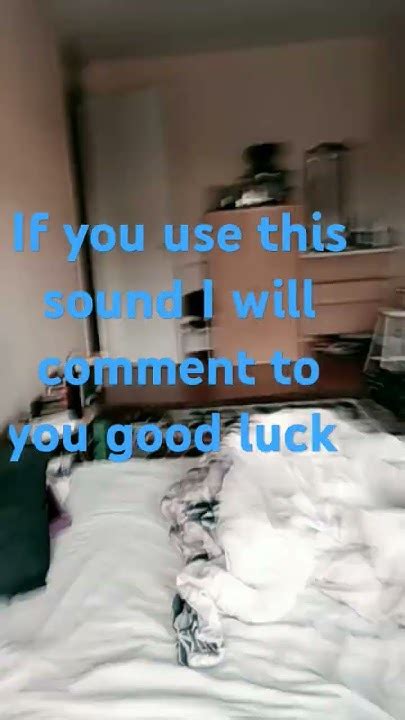 I Will Comment To Your Video If You Use This Sound Youtube