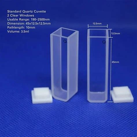 Spectrophotometer Quartz Cuvettes For Chemical Laboratory At ₹ 1500