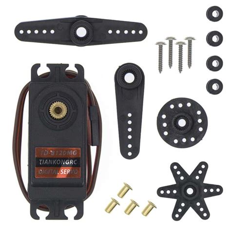 Servo Motor Td 8120mg Digital 180° 20kgf Curto Circuito