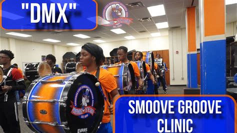 Dmx” Smoove Groove Percussion Clinic Performance Ssu Drum Line