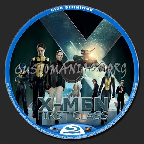 X Men First Class Blu Ray Label Dvd Covers And Labels By Customaniacs