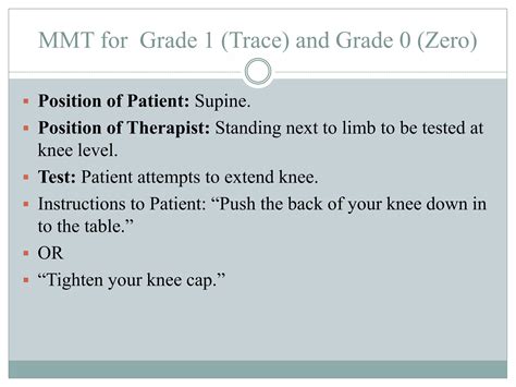 Mmt For Knee Pptx
