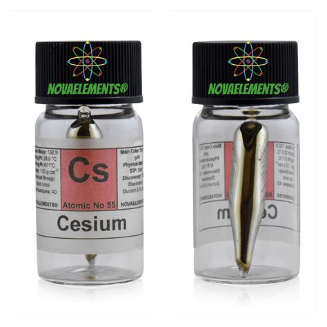 Cesium Metal Cesium Metal Cesium Ampoule Cesium Element 1 Gram