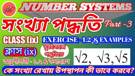 How To Represent √3 On Number Line Class 9 Maths Chapter 1 How To Represent Root 3 On Number
