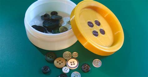 Button Container By Spontaniel Download Free Stl Model