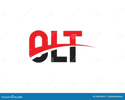 Olt Letter Initial Logo Design Vector Illustration Stock Vector