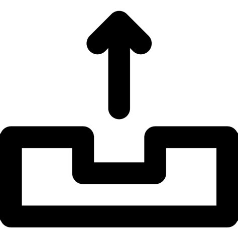 Outbox Vector Svg Icon Svg Repo