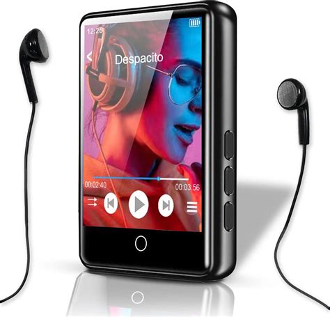 MP3 Players, Bluetooth 5.0 Music Video Player, 2.4 Inch Touchscreen 16G ...