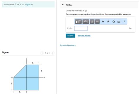 Solved Suppose That L 6 4 In Figure 1 Part A Locate The