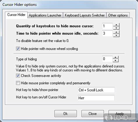 Cursor Hider Screenshots