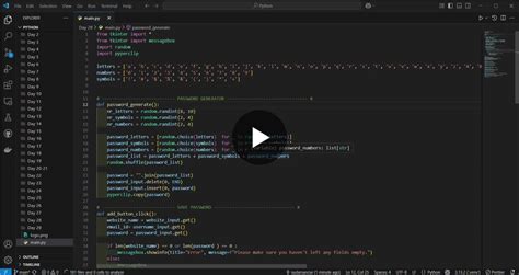 100daysofcode Python Tkinter Pyperclip Random Python Sudarsan Sarkar