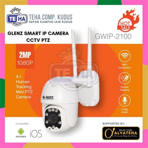 Ip Camera Cctv Full Hd 1080p 360 Ip Cam Glenz Wireless Cctv Lazada