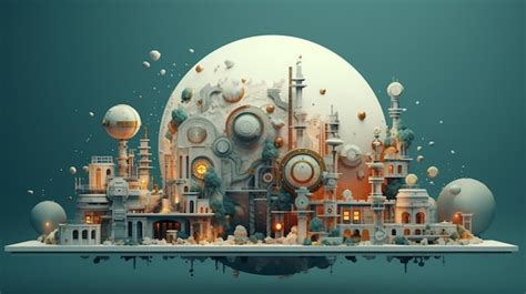 Premium Ai Image Computer Animation