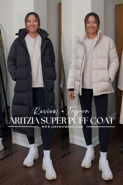 Aritzia Super Puff Coat Review Try On Life With Jazz Womens