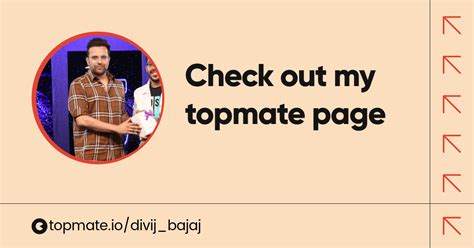 Divij Bajaj Book A Call On Topmate