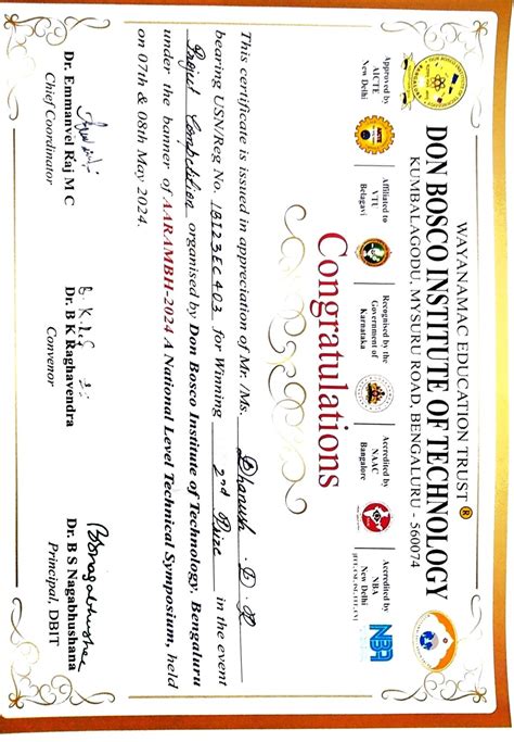 dhanush d r on linkedin nationals iot industrial system bit