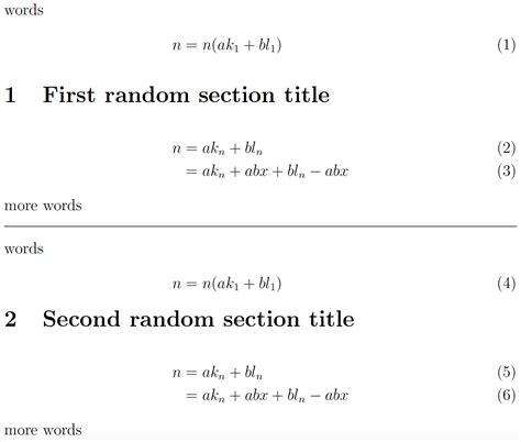 horizontal alignment two align environments are not centered tex