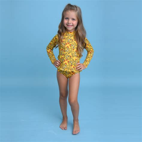 Conjunto Infantil Andressa Oncinha Magah Beachwear