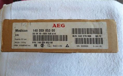 Schneider Modicon Quantum Discrete Dc Input Module 140ddi85300