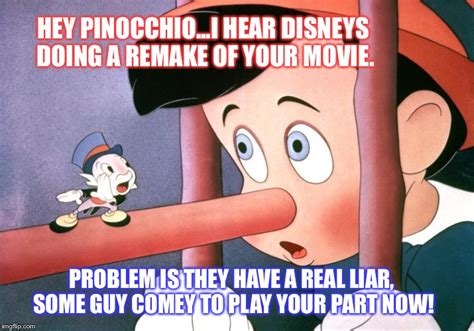 Pinocchio Lying 