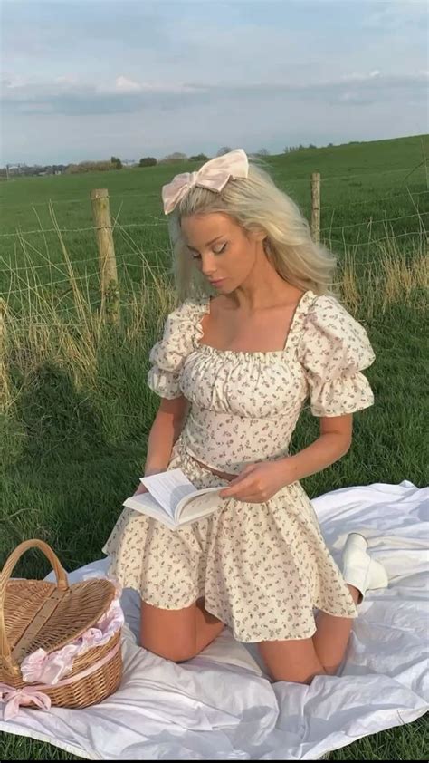 Cottage Core Picnic Cottage Core Girl Cottagecore Outfit Ideas Lola