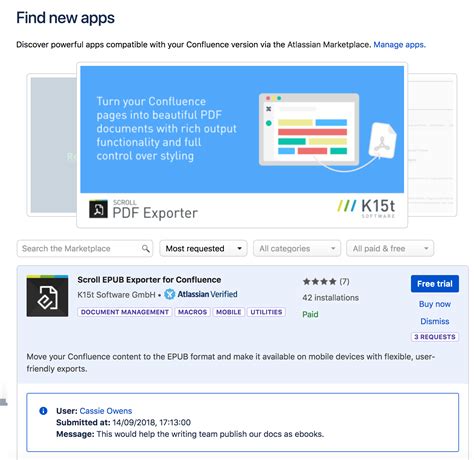 Managing User Requests For Marketplace Apps Atlassian Support Atlassian Documentation