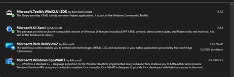 Winui2 Xaml Island Unable To Use Tabview Microsoft Qanda